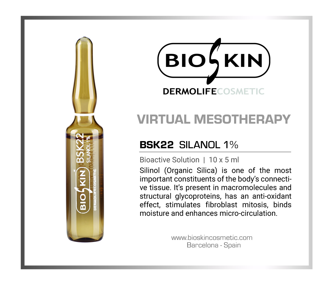 BSK22 SILANOL 1% – BioSkin